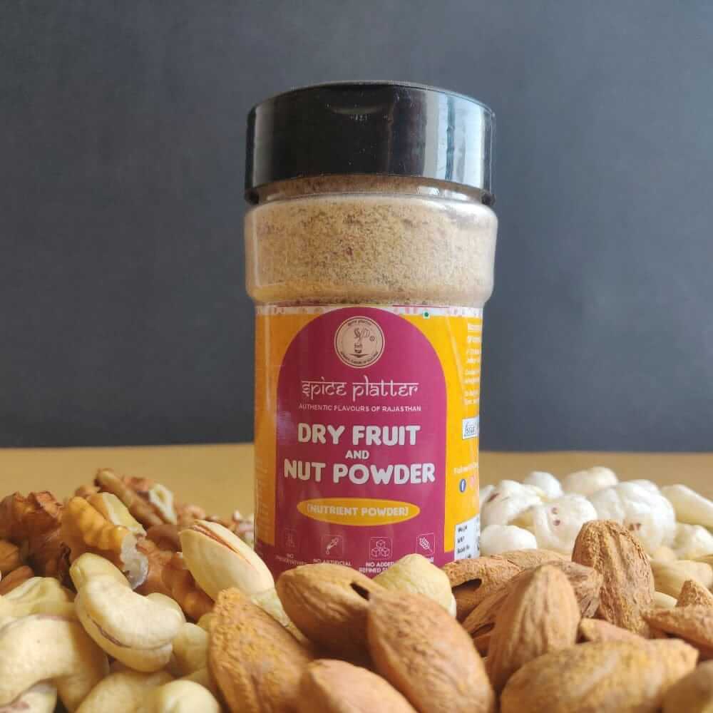 Dry Fruit & Nut Powder | Almond Pistachio - Cashew - Walnut - Fox Nut
